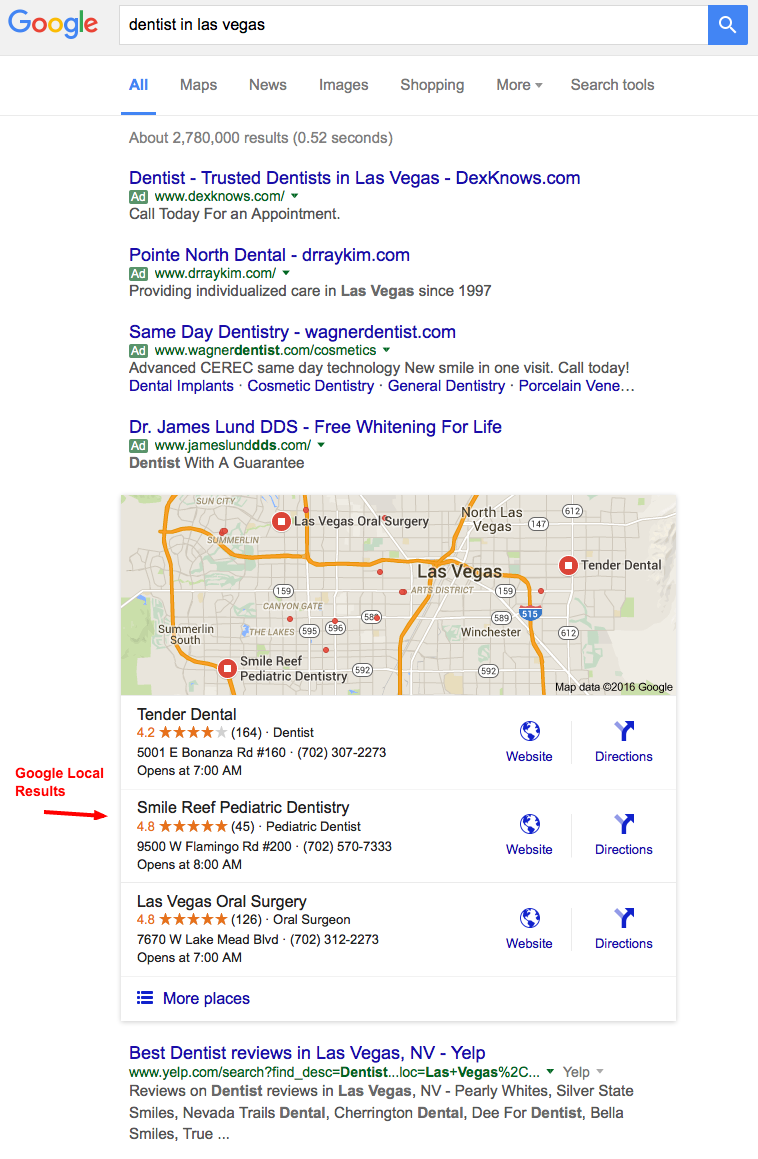 10 Ways for Dentists to Improve Their Google Local Search Rankings